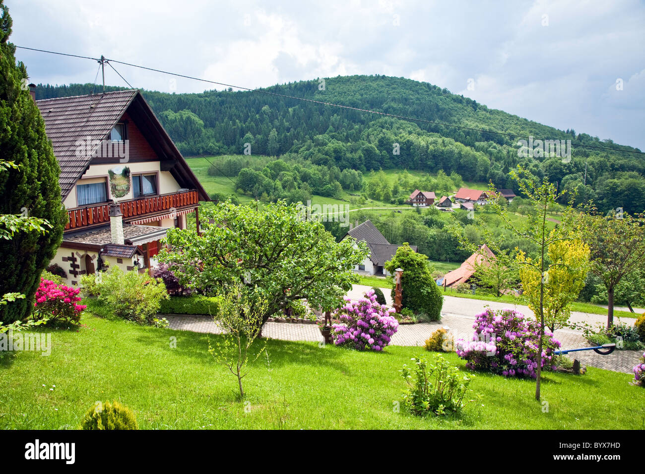 Farming community in the Black Forest;Schwarzwald;Germany;Europe Stock ...