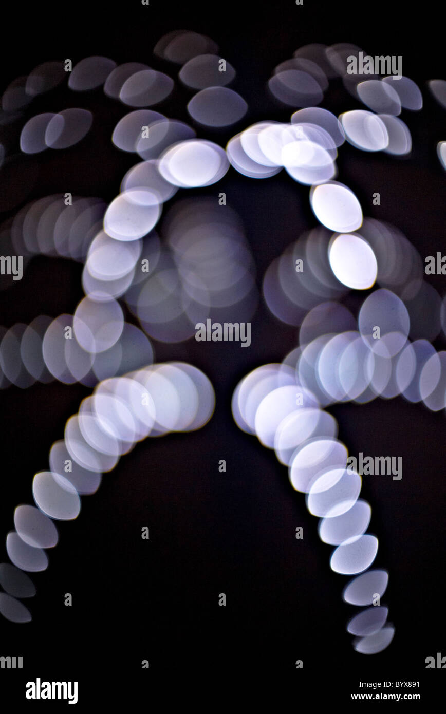 Out of focus lights forming an attractive abstract image Stock Photo ...