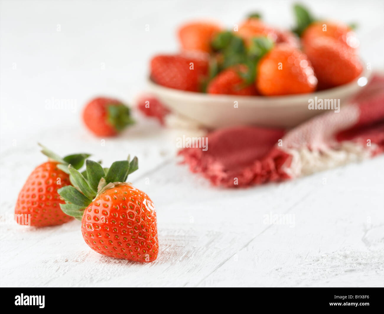 Strawberry Flavour Flavoured Strawberries High Resolution Stock ...