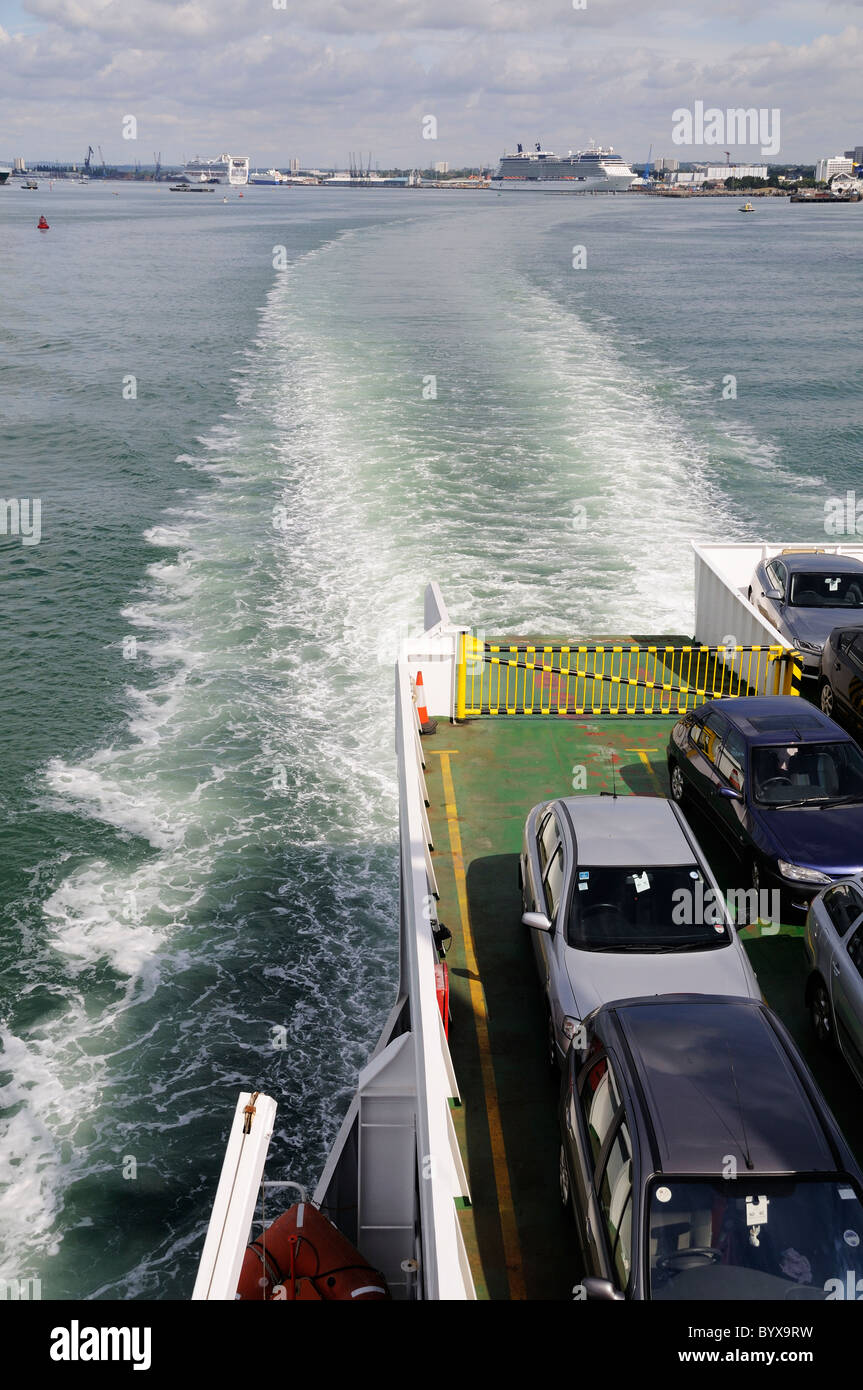 Car ferry rear view hi-res stock photography and images - Alamy