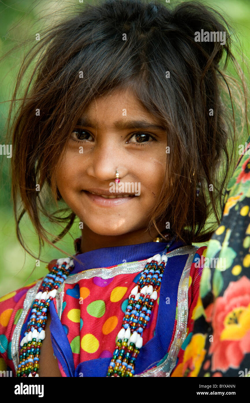 Nomadic girl wearing traditional clothes hi-res stock photography and ...
