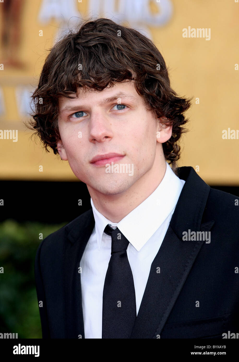JESSE EISENBERG 17TH ANNUAL SCREEN ACTOR GUILD AWARDS ARRIVALS DOWNTOWN ...