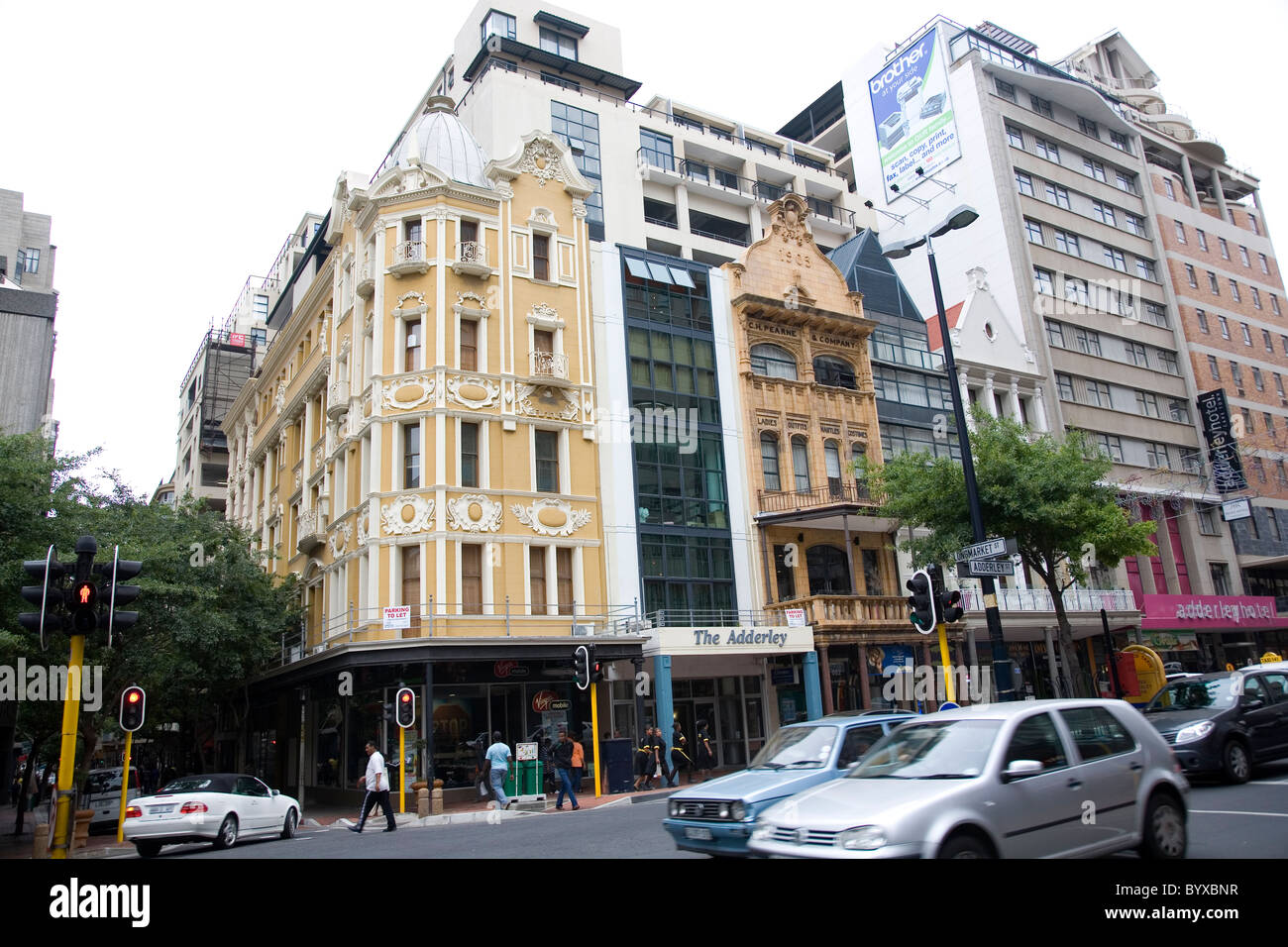 Adderley Street in Cape Town Stock Photo - Alamy