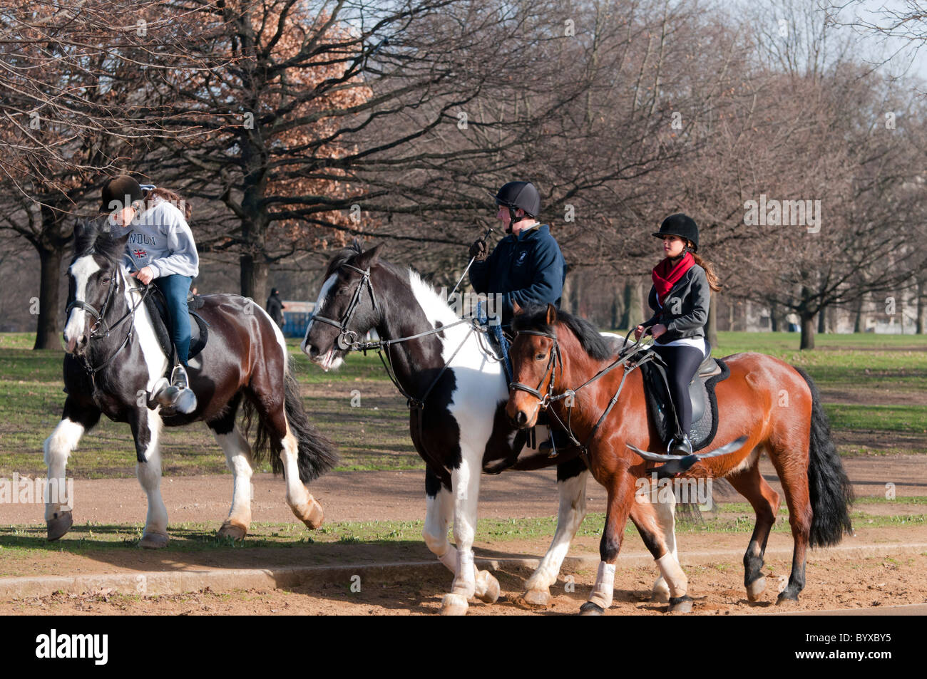 Horse Riding In London Stock Photos & Horse Riding In London Stock ...