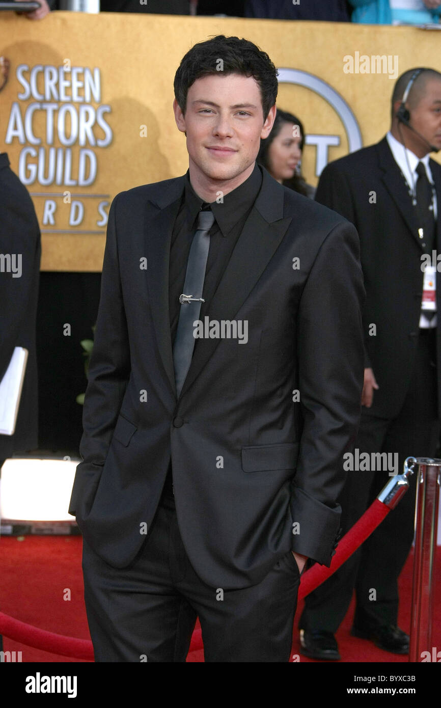 CORY MONTEITH 17TH ANNUAL SCREEN ACTOR GUILD AWARDS ARRIVALS DOWNTOWN ...