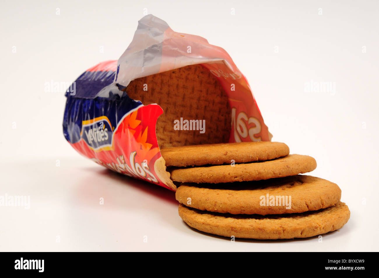Packet biscuits open hi-res stock photography and images - Alamy