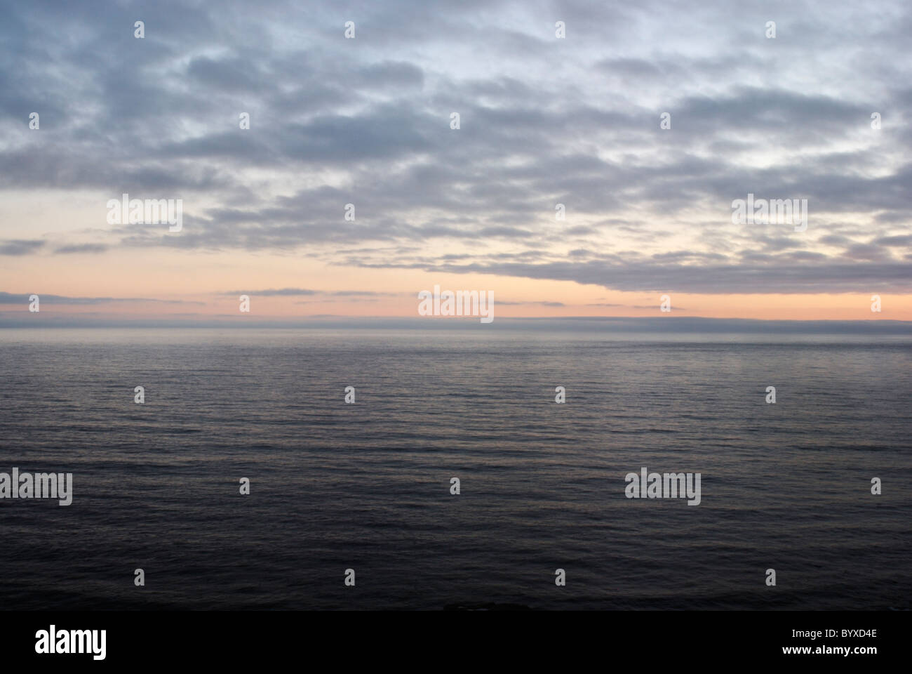 Atlantic ocean off the coast of cornwall at lands end, england,uk Stock ...