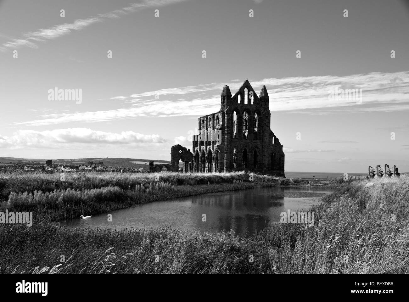 Abbey under Black and White Stock Photos & Images - Alamy