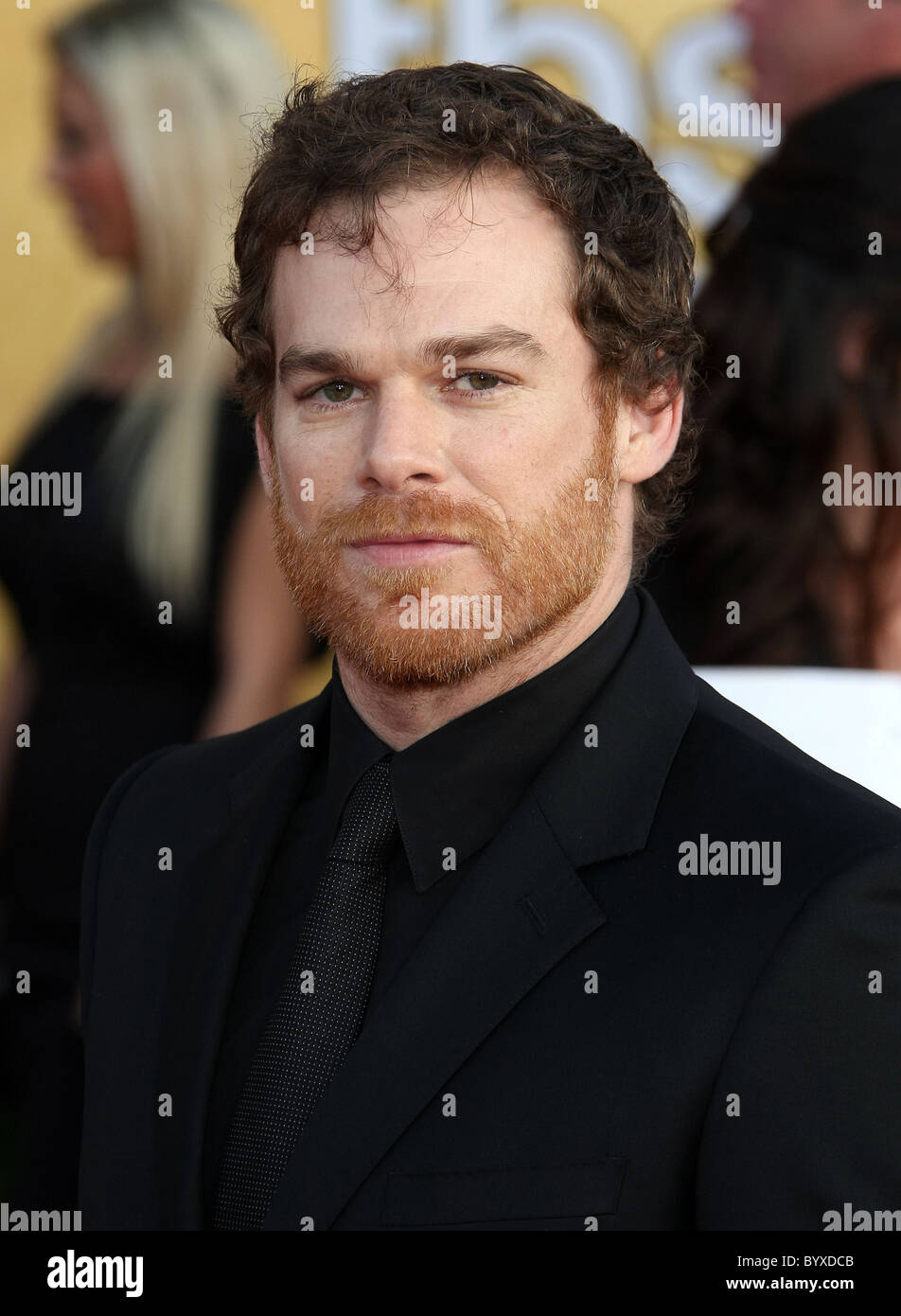 MICHAEL C. HALL 17TH ANNUAL SCREEN ACTOR GUILD AWARDS ARRIVALS DOWNTOWN ...