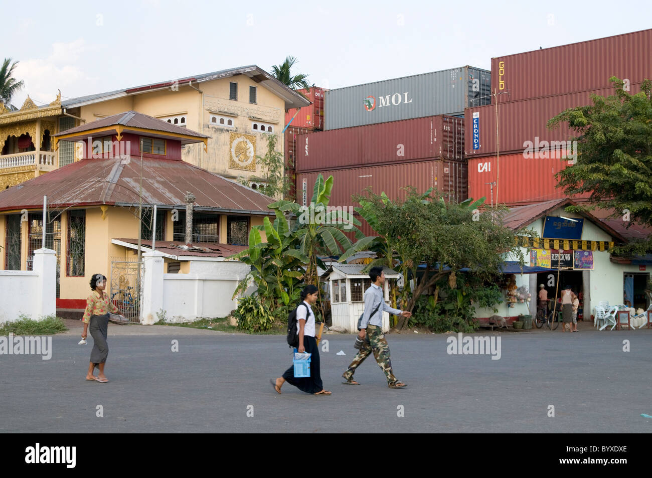 Rangoon harbour myanmar hi-res stock photography and images - Alamy