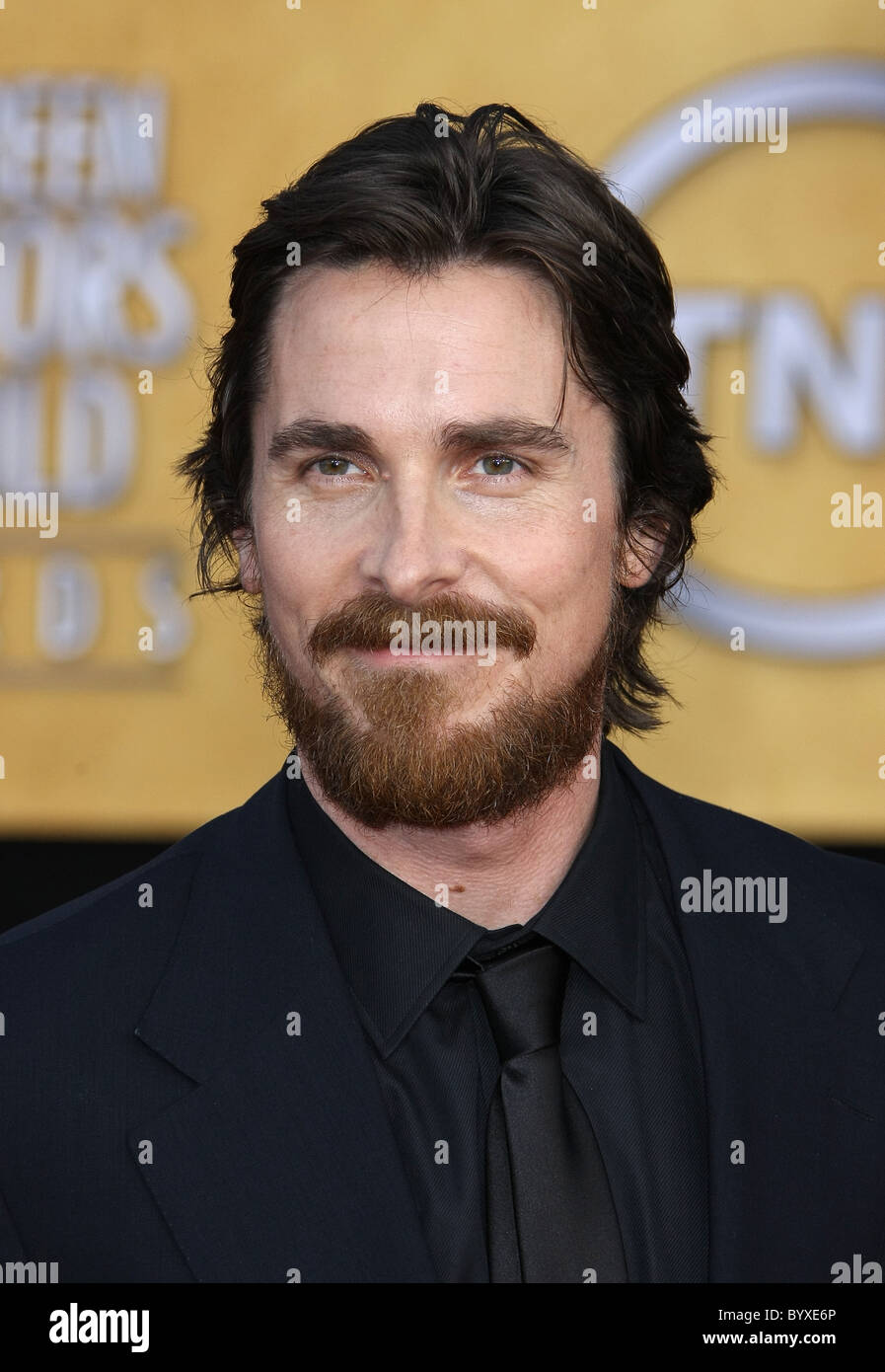 CHRISTIAN BALE 17TH ANNUAL SCREEN ACTOR GUILD AWARDS ARRIVALS DOWNTOWN ...