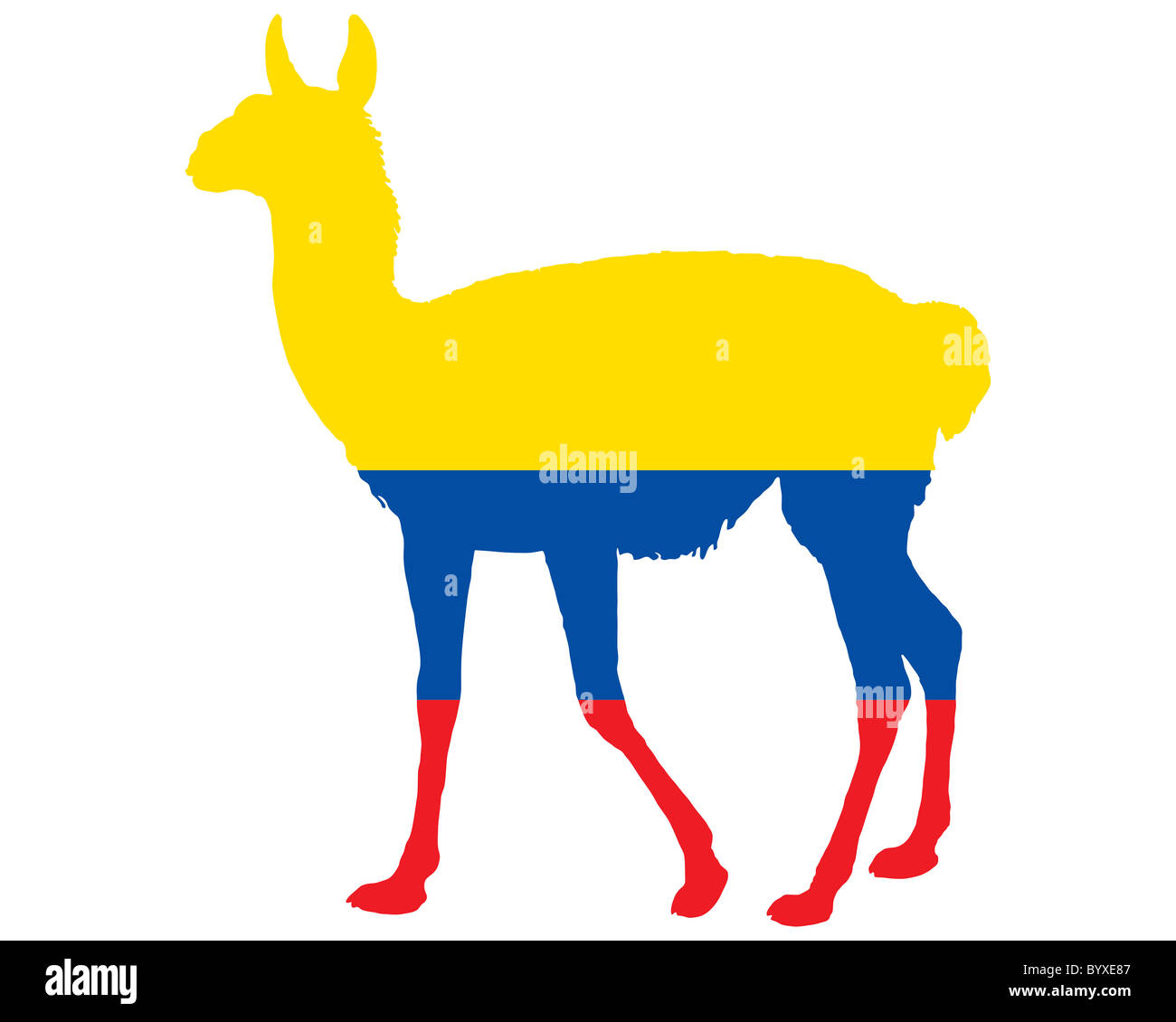 Guanaco sign Cut Out Stock Images & Pictures - Alamy