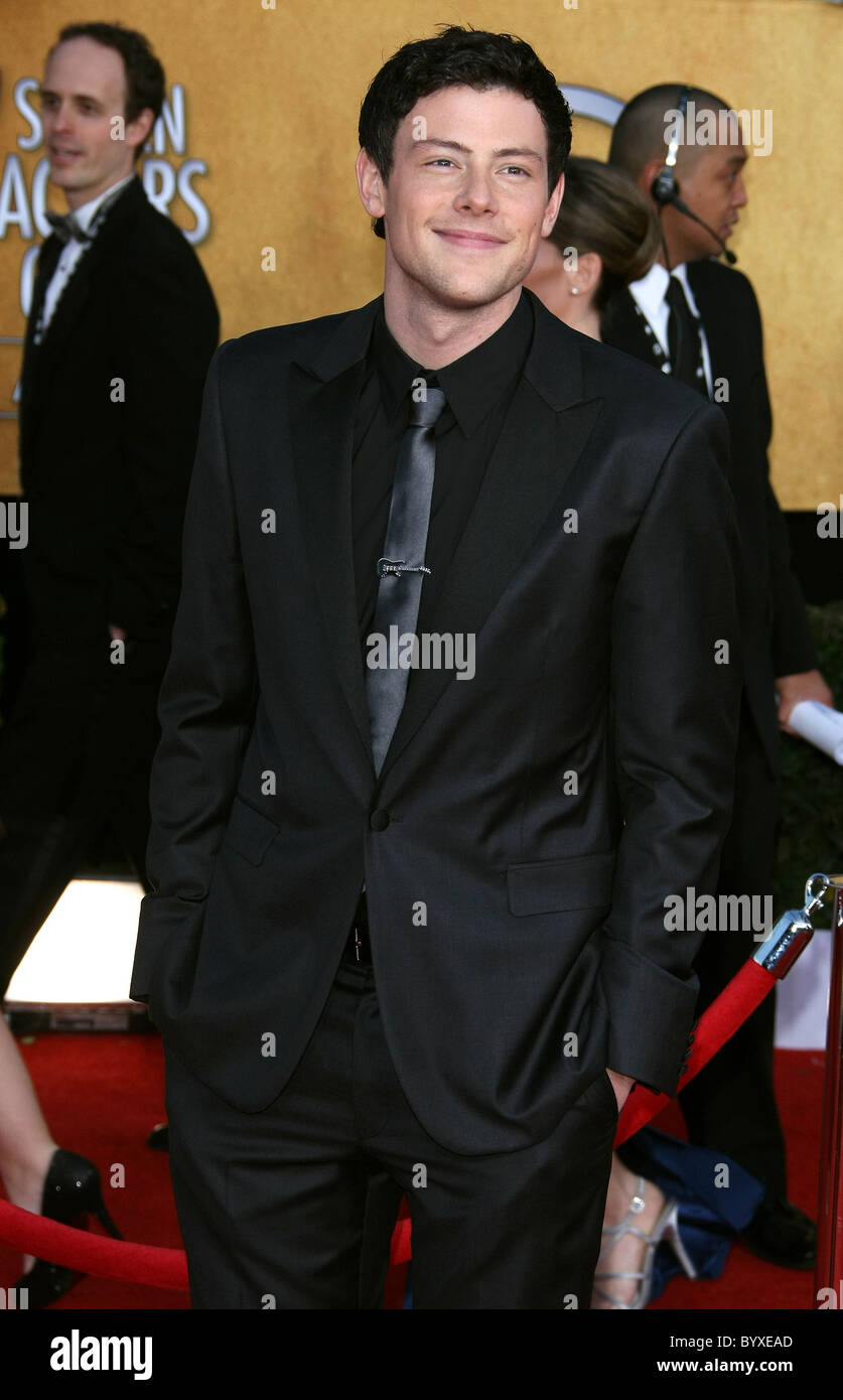 CORY MONTEITH 17TH ANNUAL SCREEN ACTOR GUILD AWARDS ARRIVALS DOWNTOWN ...
