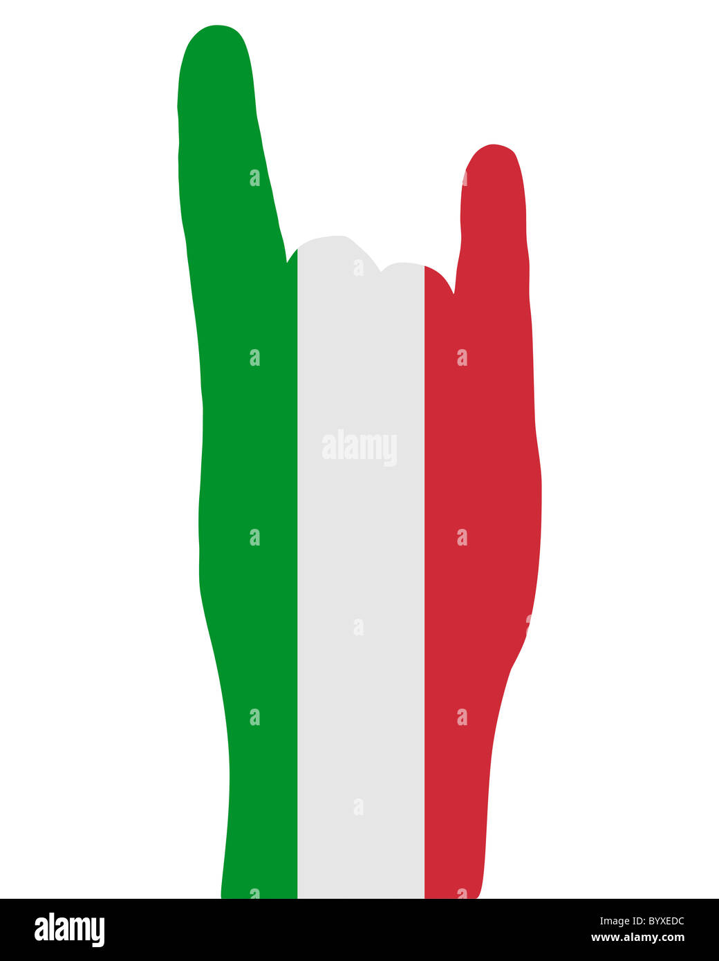 Italian finger signals Stock Photo - Alamy