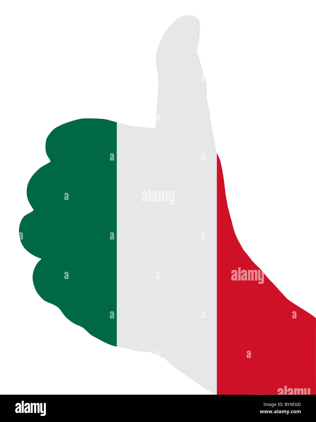 Mexican finger signal Stock Photo - Alamy