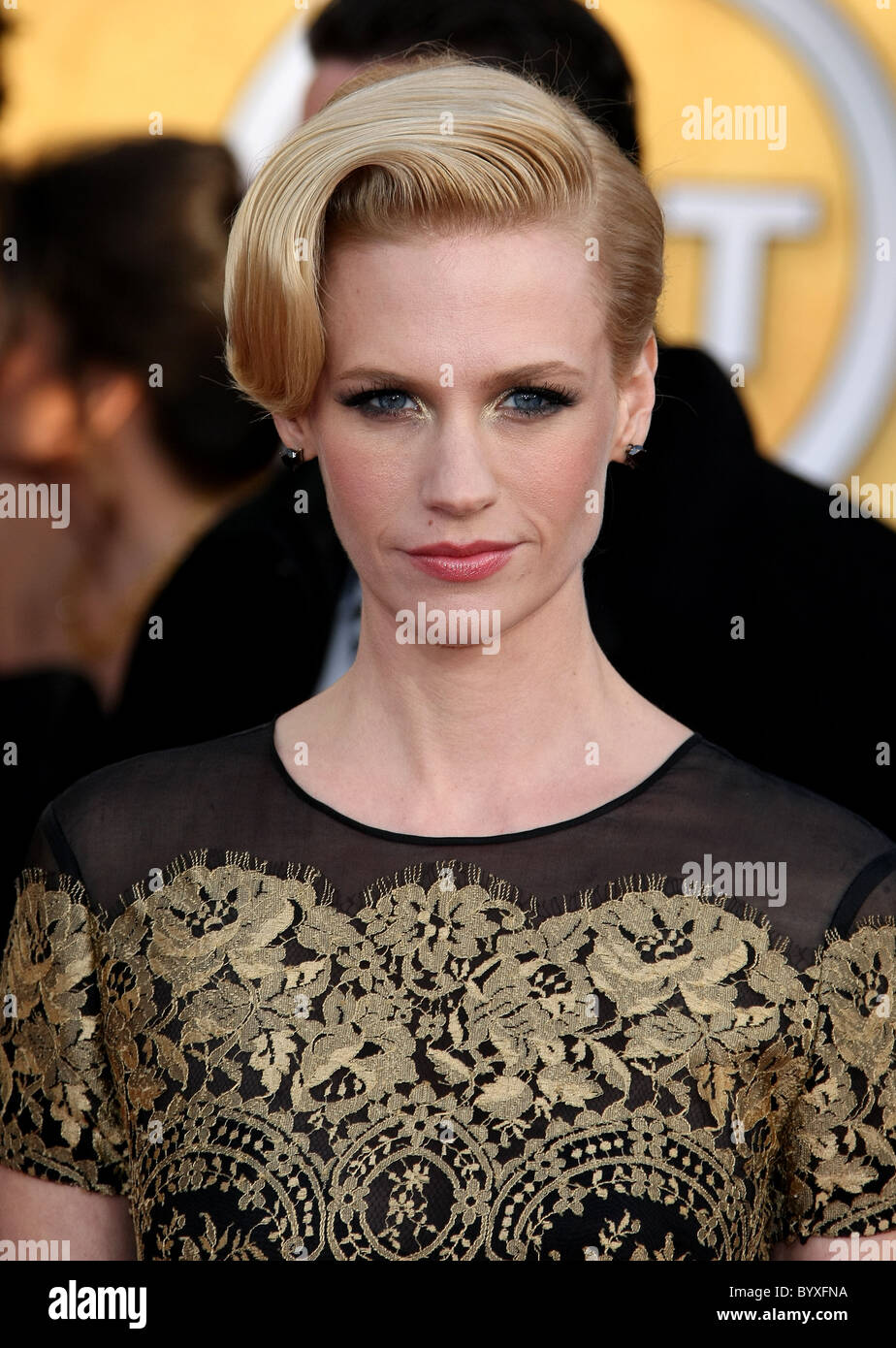 JANUARY JONES 17TH ANNUAL SCREEN ACTOR GUILD AWARDS ARRIVALS DOWNTOWN ...