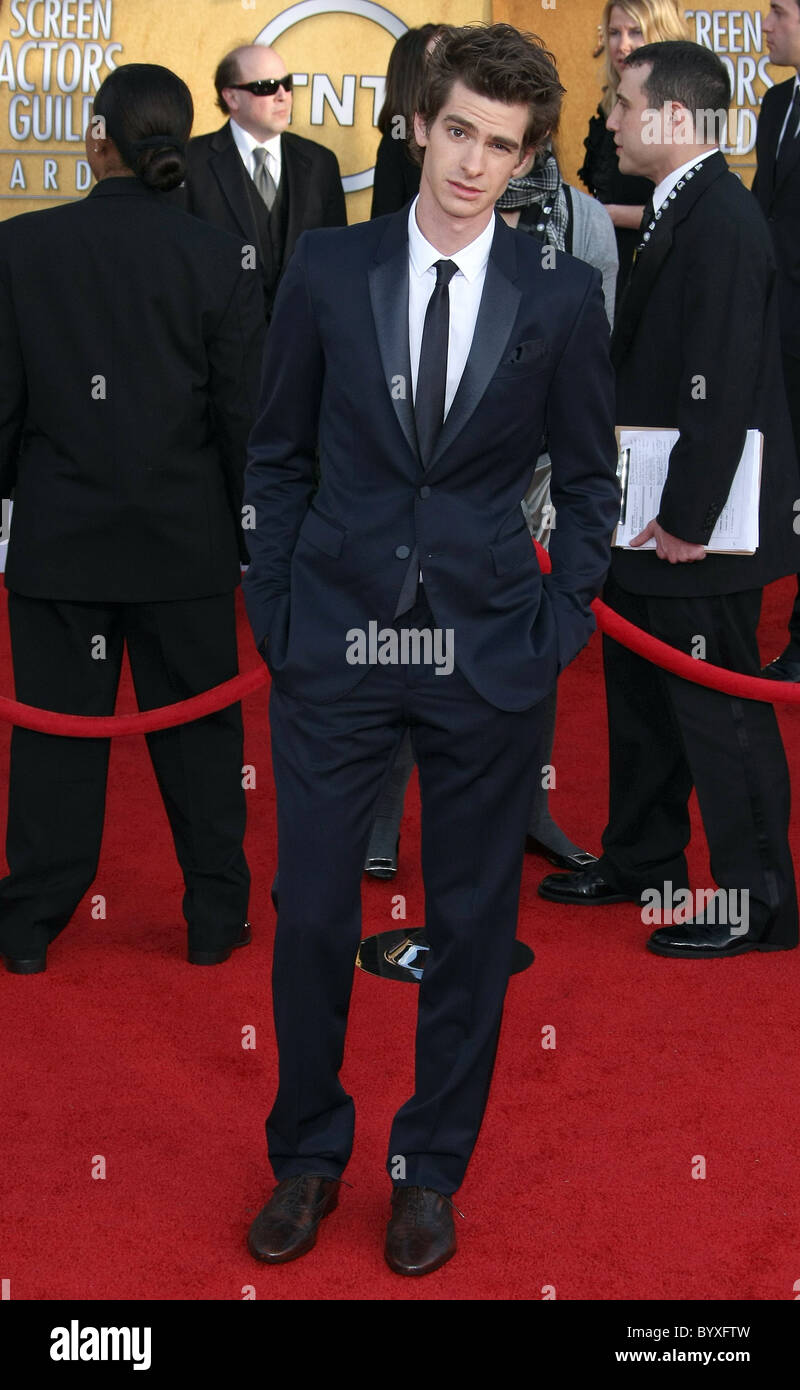 ANDREW GARFIELD 17TH ANNUAL SCREEN ACTOR GUILD AWARDS ARRIVALS DOWNTOWN ...