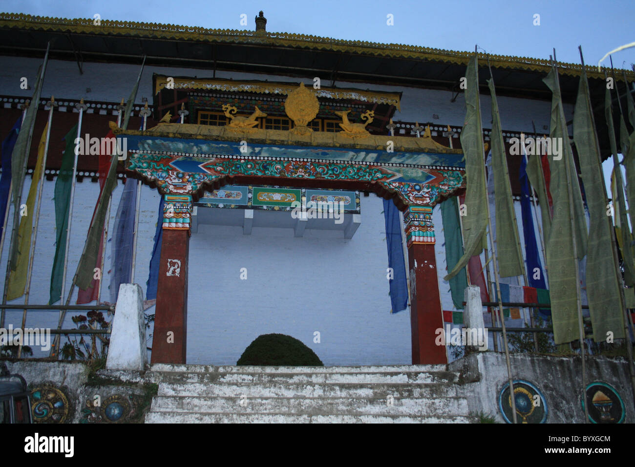 Buddhist temples of Sikkim, North East India Stock Photo - Alamy