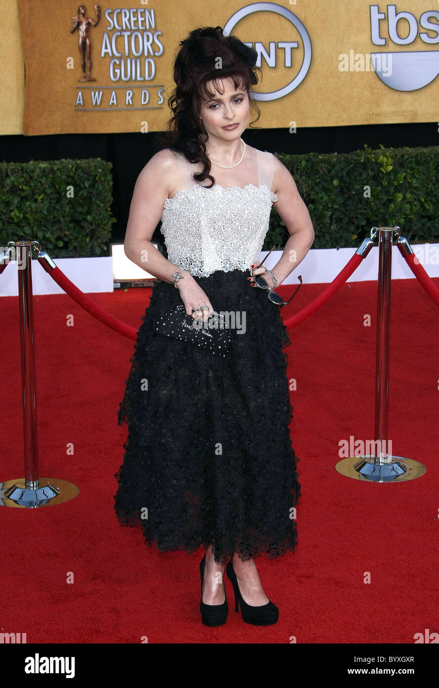 HELENA BONHAM CARTER 17TH ANNUAL SCREEN ACTOR GUILD AWARDS ARRIVALS ...