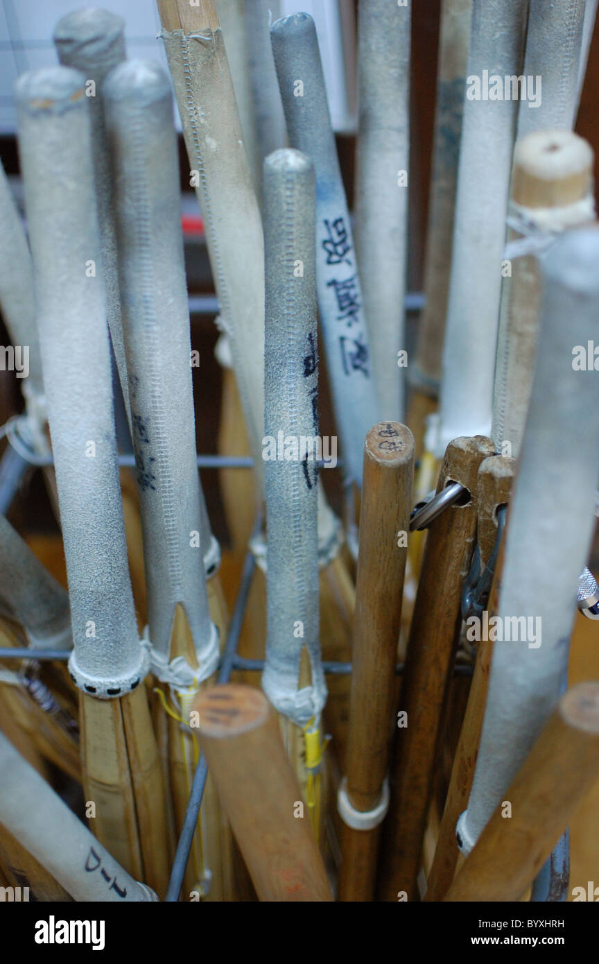 Kendo sticks shinai taken school hi-res stock photography and images ...