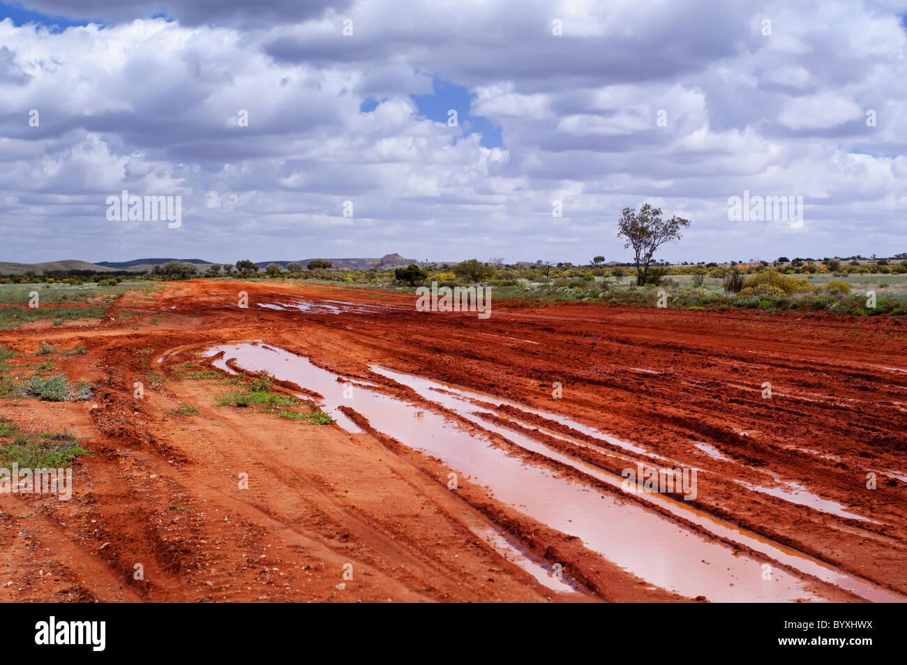 Track in Outback Stock Photo - Alamy