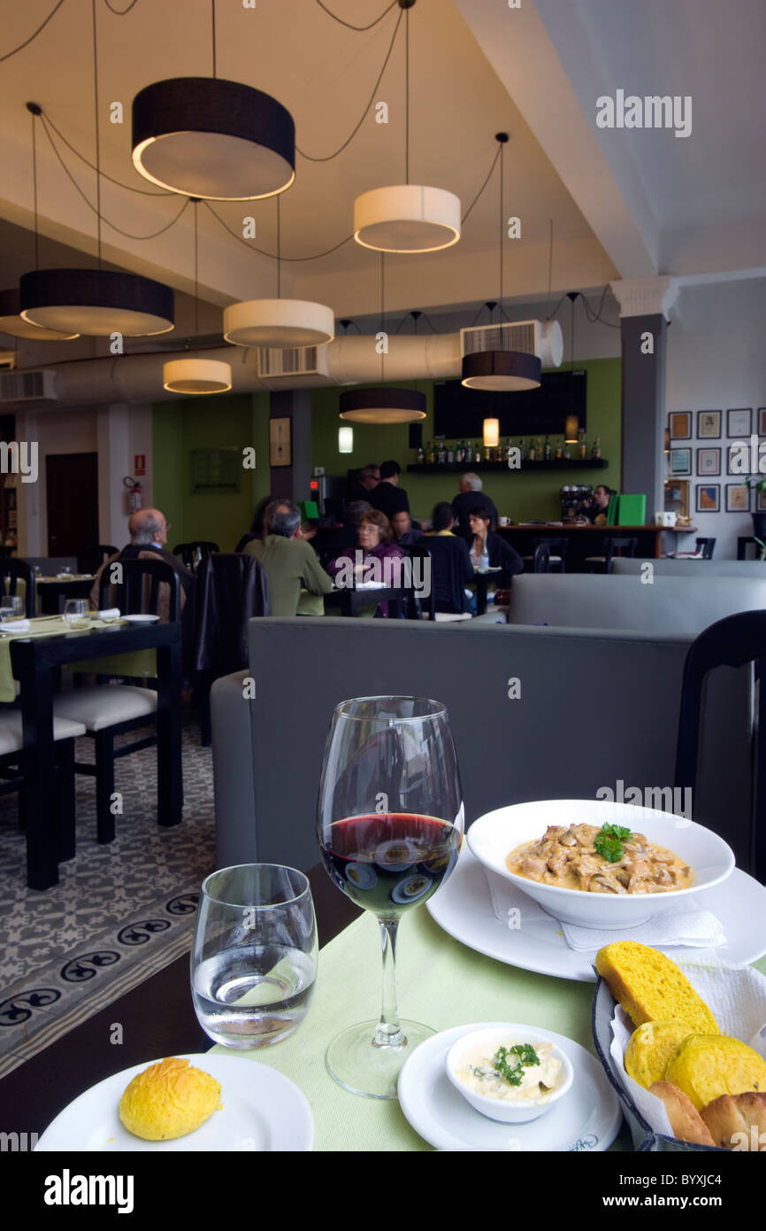 PV Restaurant Lounge at 18 de Julio Avenue, Montevideo, Uruguay, South ...