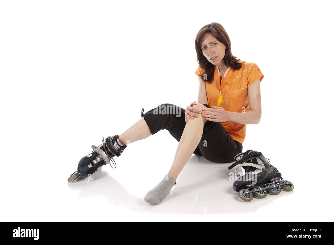 Skating for health Cut Out Stock Images & Pictures - Alamy