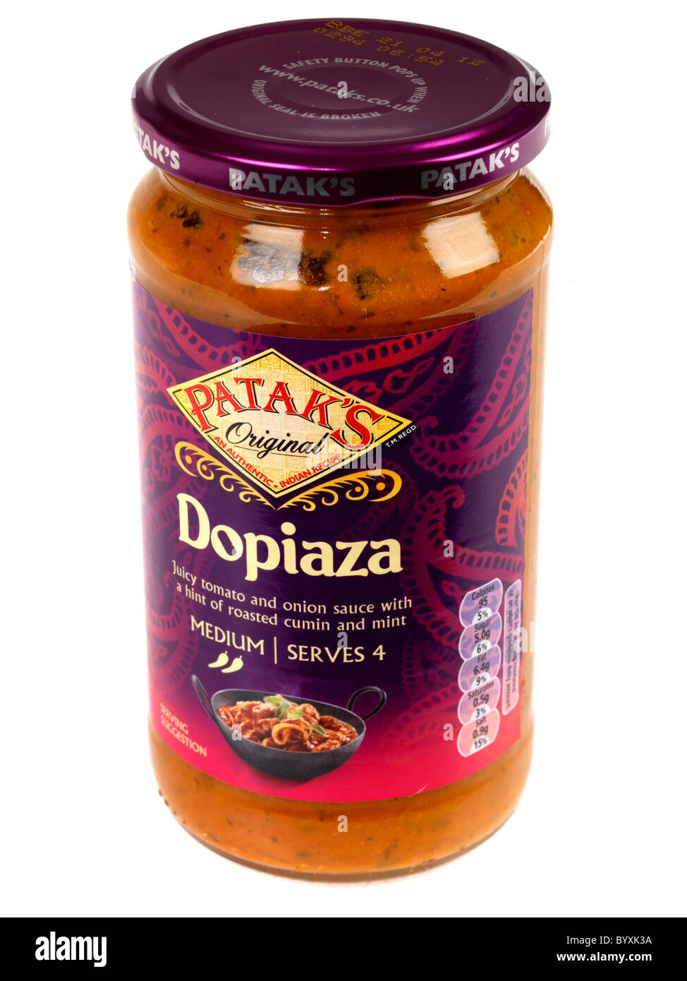 Patak's Dopiaza Sauce Stock Photo - Alamy