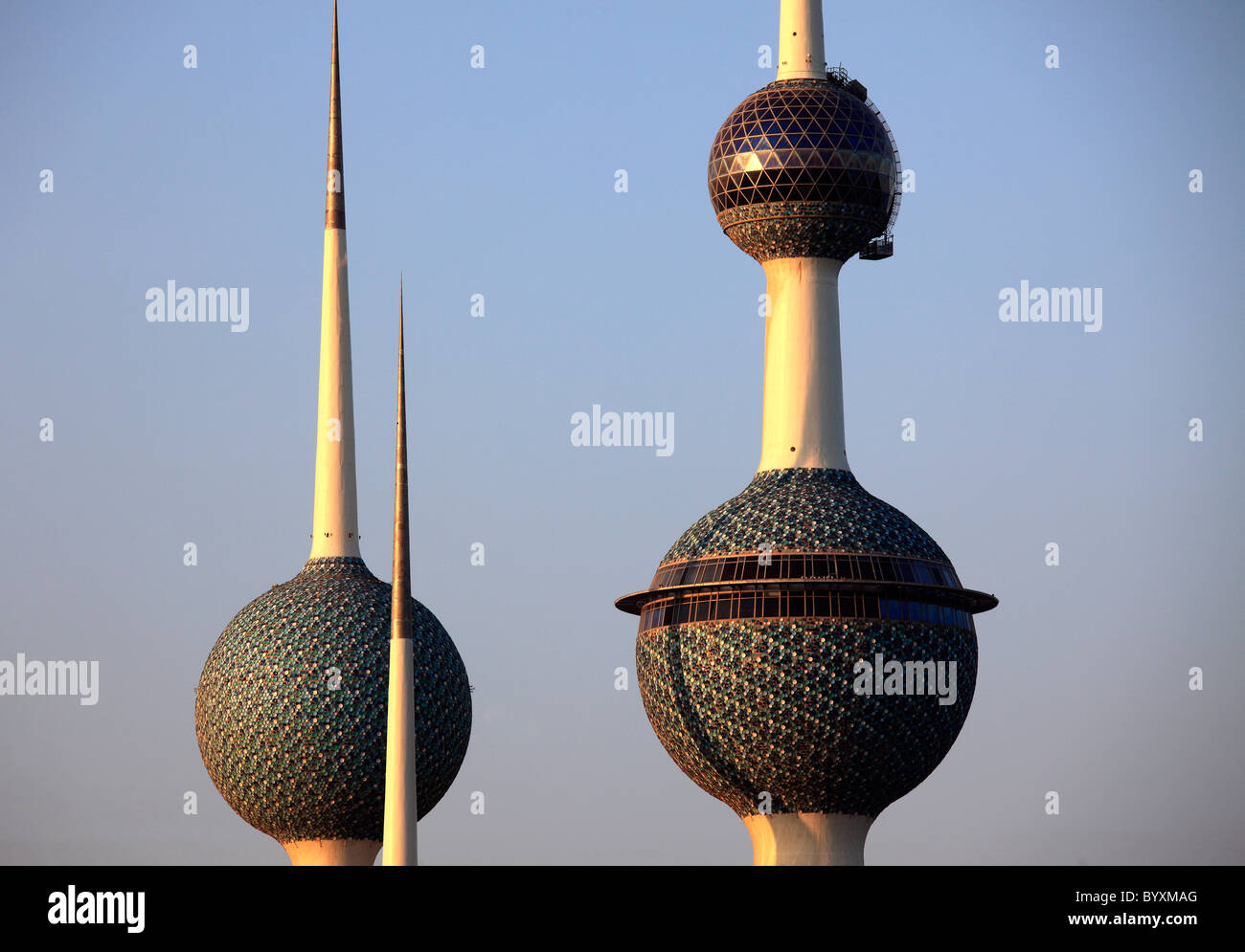 Kuwait, Kuwait City, Kuwait Towers Stock Photo - Alamy