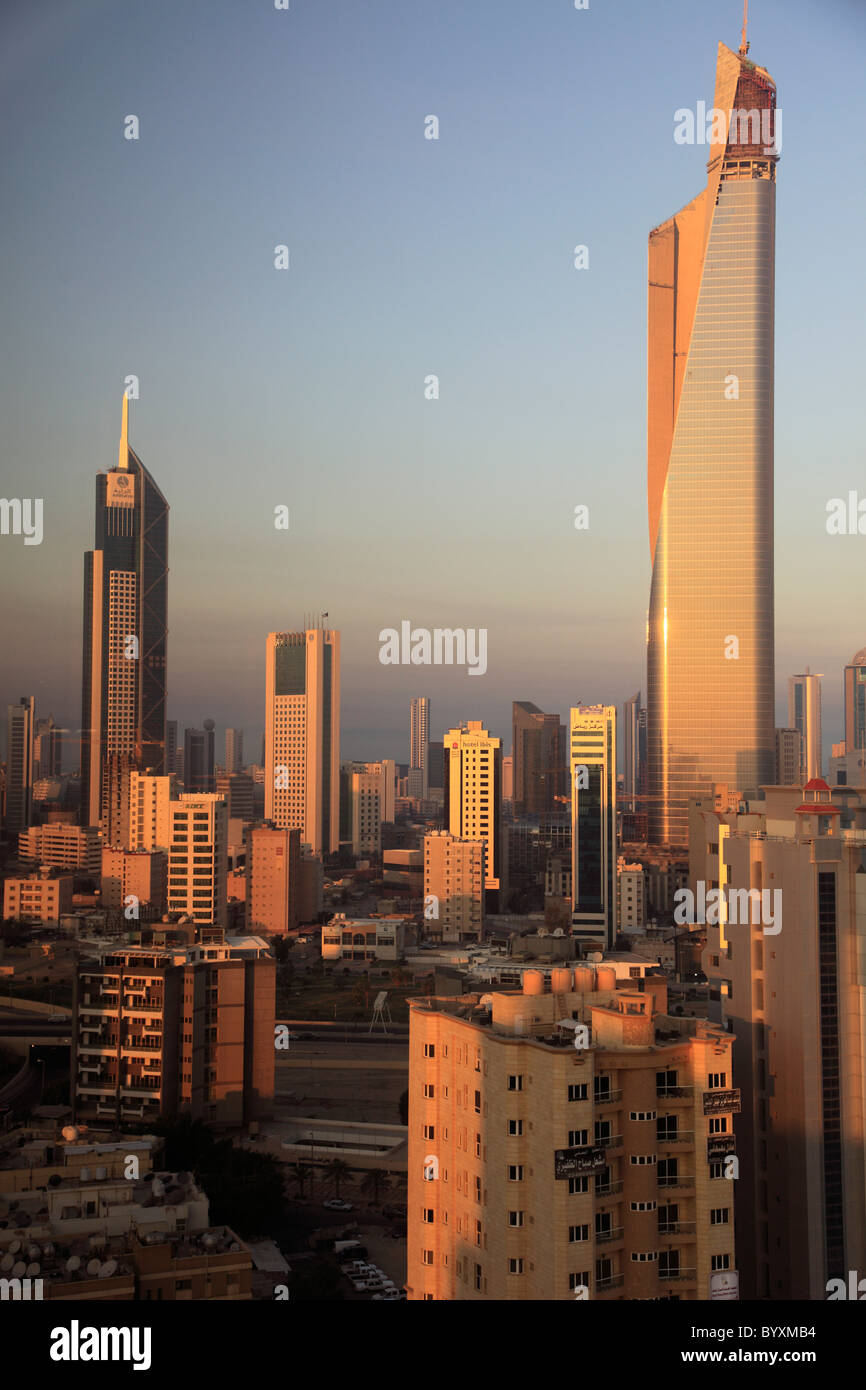 Kuwait, Kuwait City, skyline, general view Stock Photo - Alamy