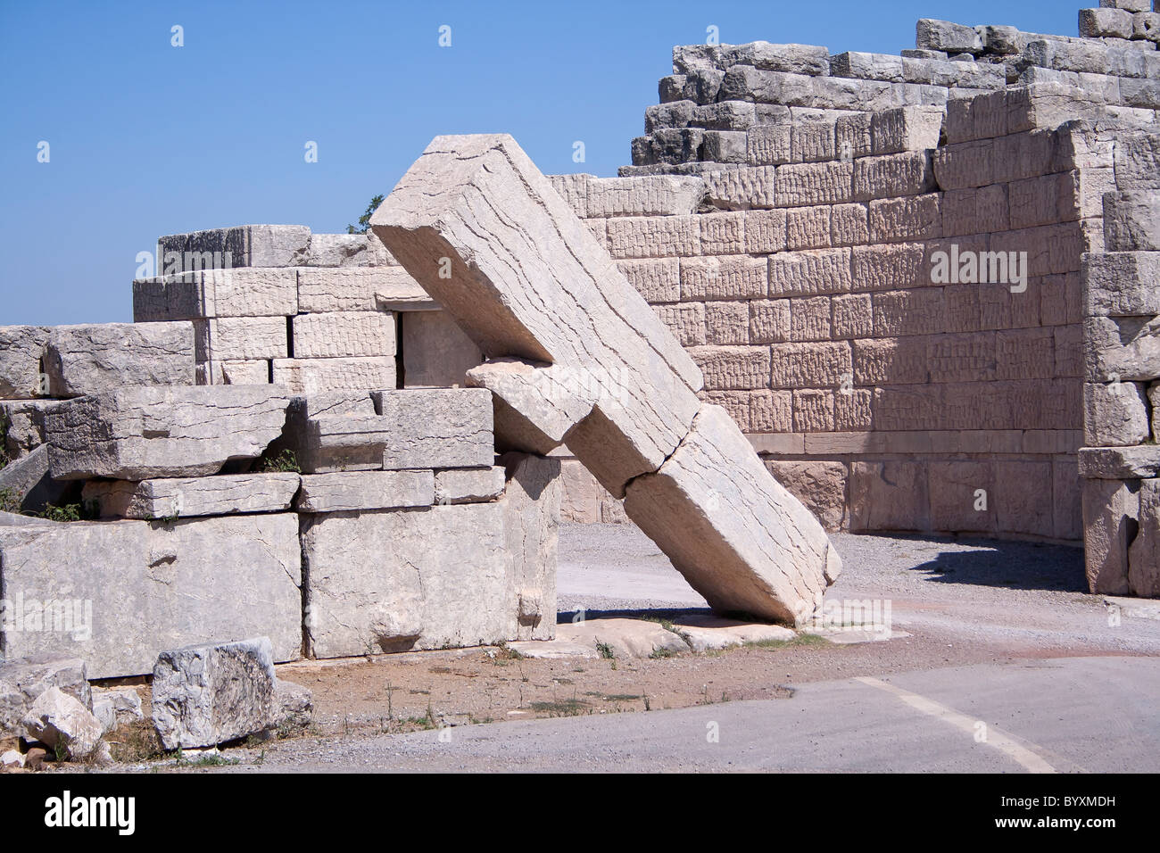 Arcadian gate ruins hi-res stock photography and images - Alamy
