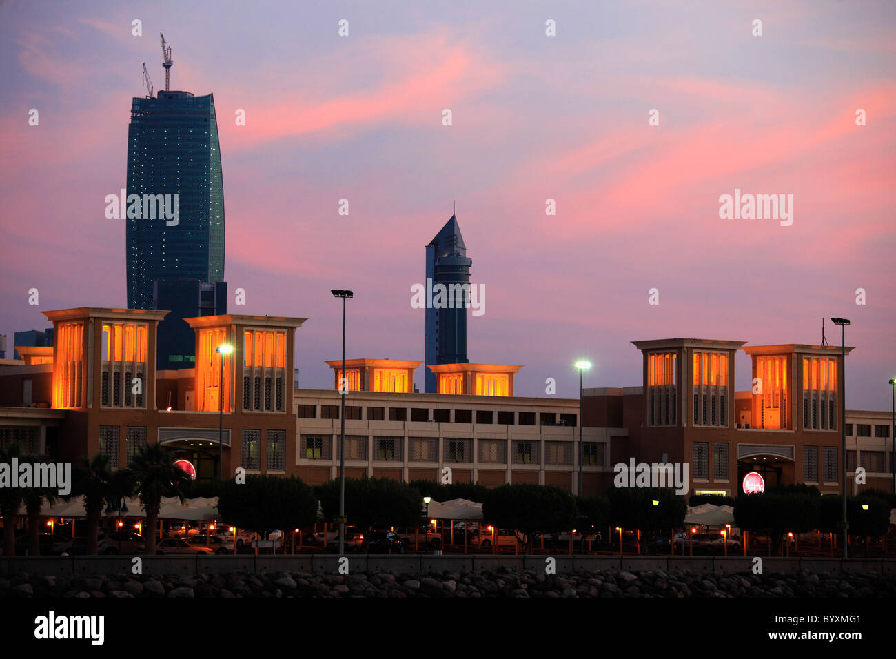 Kuwait, Kuwait City, Souk Sharq, skyline Stock Photo - Alamy