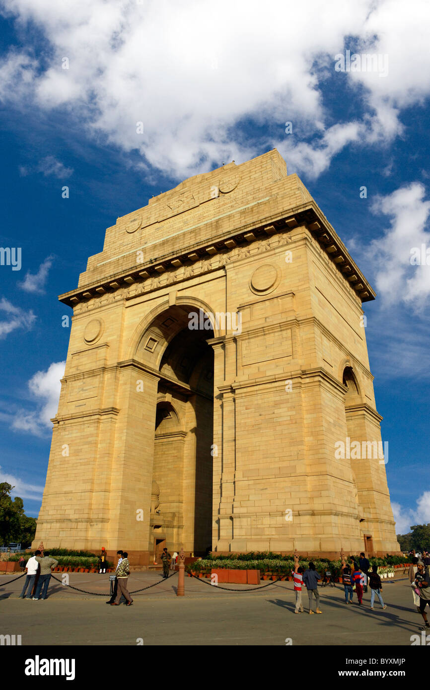 Indian gate delhi hi-res stock photography and images - Alamy