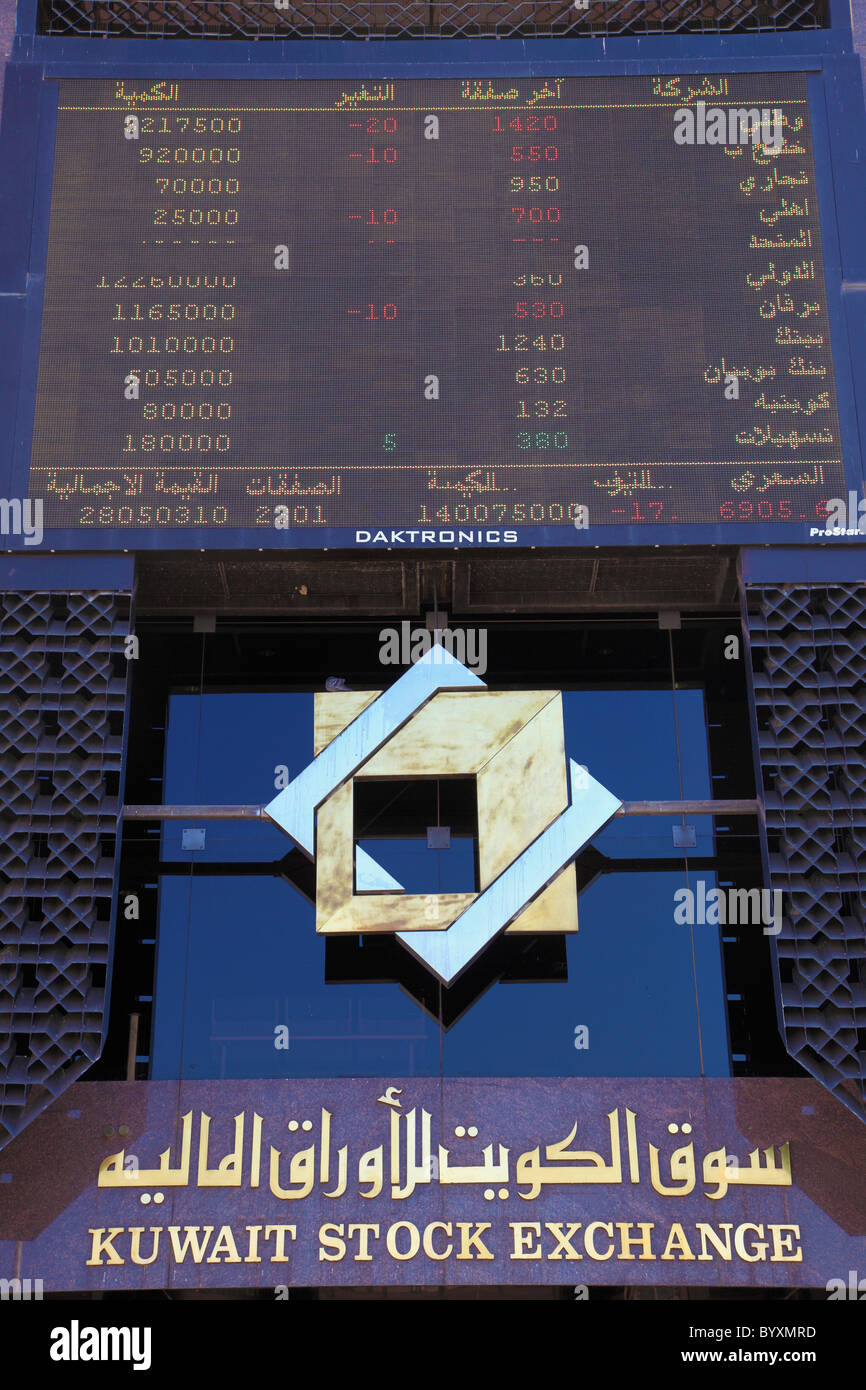 Stock exchange at kuwait city hi-res stock photography and images - Alamy