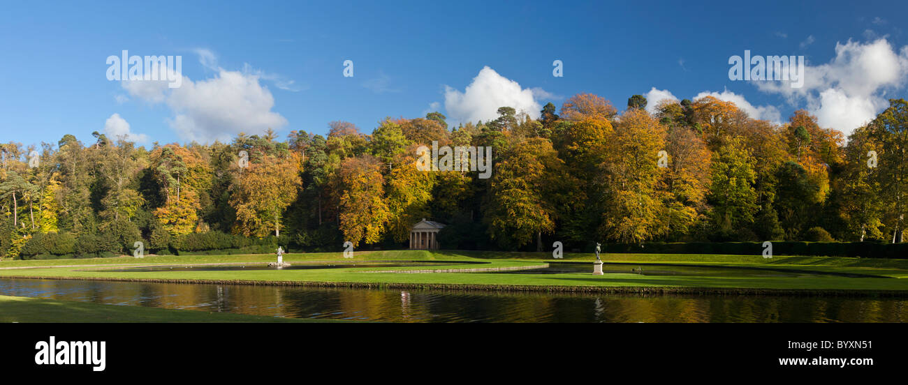 studley royal park; north yorkshire, england Stock Photo - Alamy