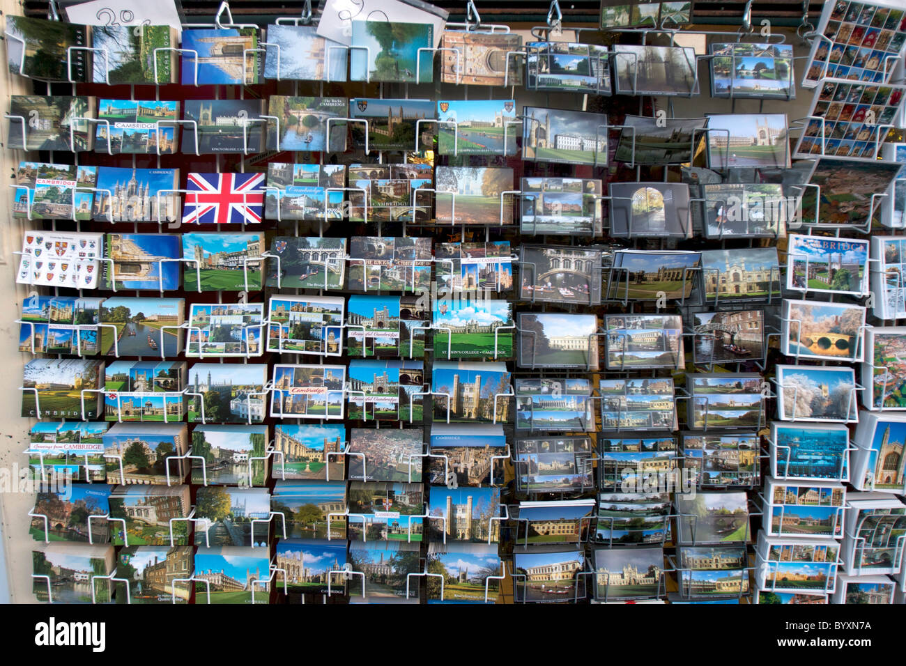 Cambridge postcards hi-res stock photography and images - Alamy