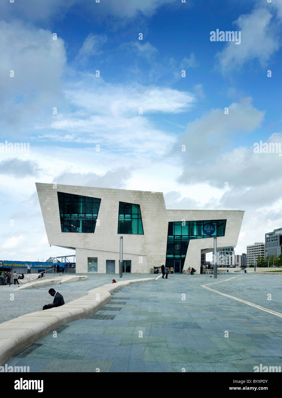 Liverpool pier head Mersey ferry terminal redevelopment on the ...