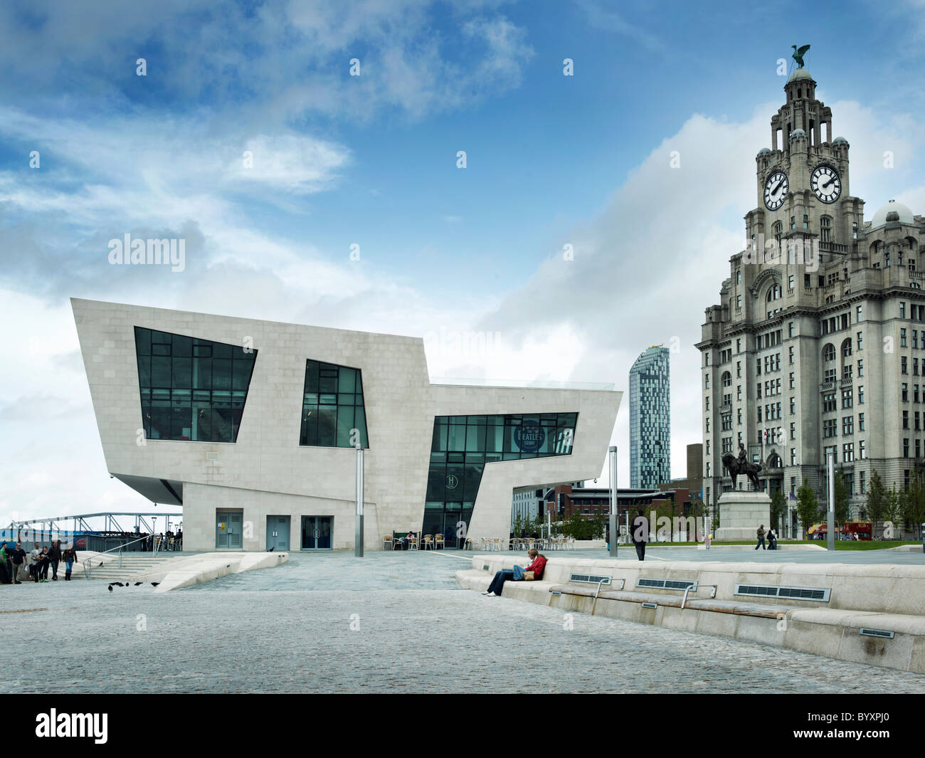 Liverpool pier head Mersey ferry terminal redevelopment on the ...
