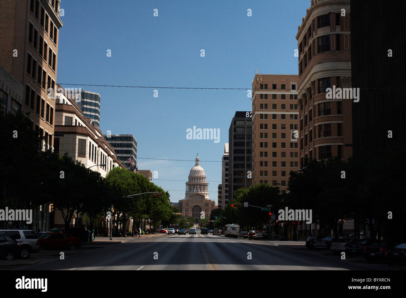 Downtown austin street hi-res stock photography and images - Alamy