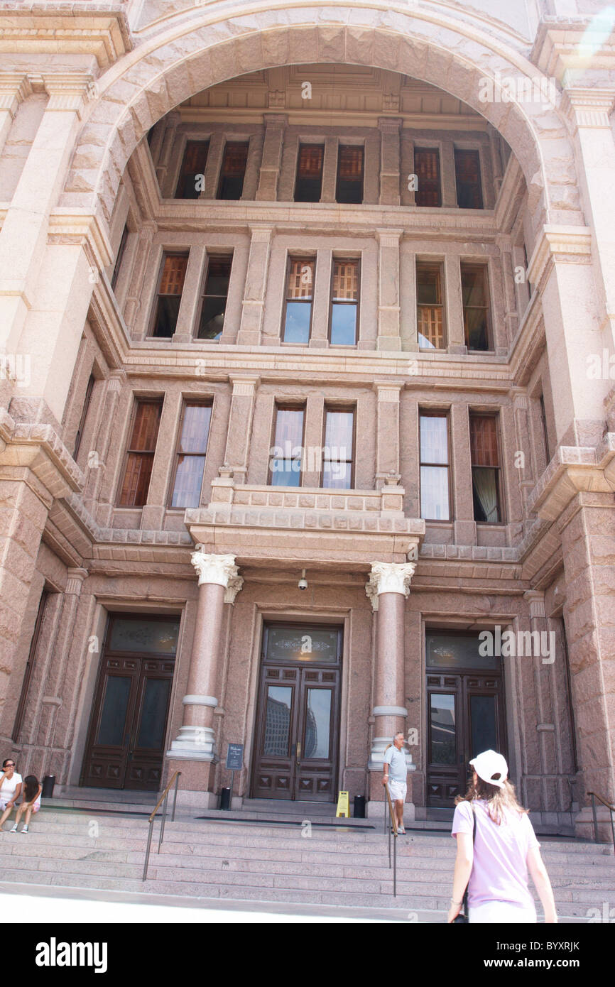 Texas state capitol entrance hi-res stock photography and images - Alamy