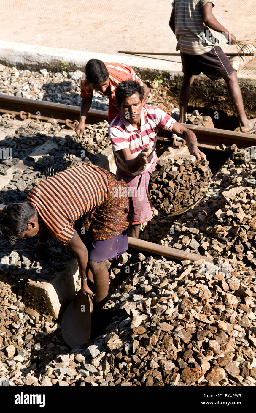 Indian rail line hi-res stock photography and images - Alamy