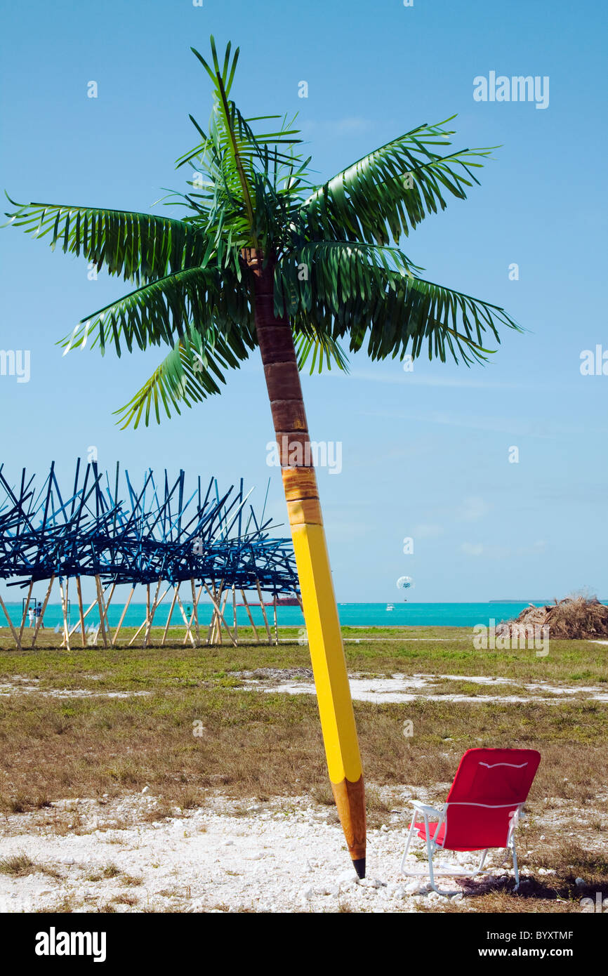 Artistic palm tree Stock Photo - Alamy