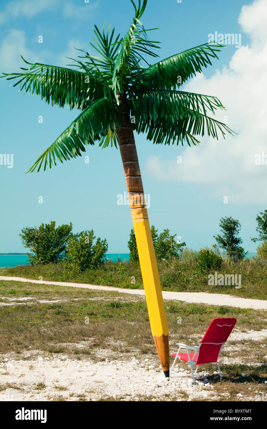 Artistic palm tree Stock Photo - Alamy