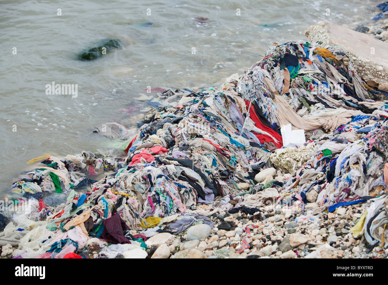 Haiti Garbage Beaches