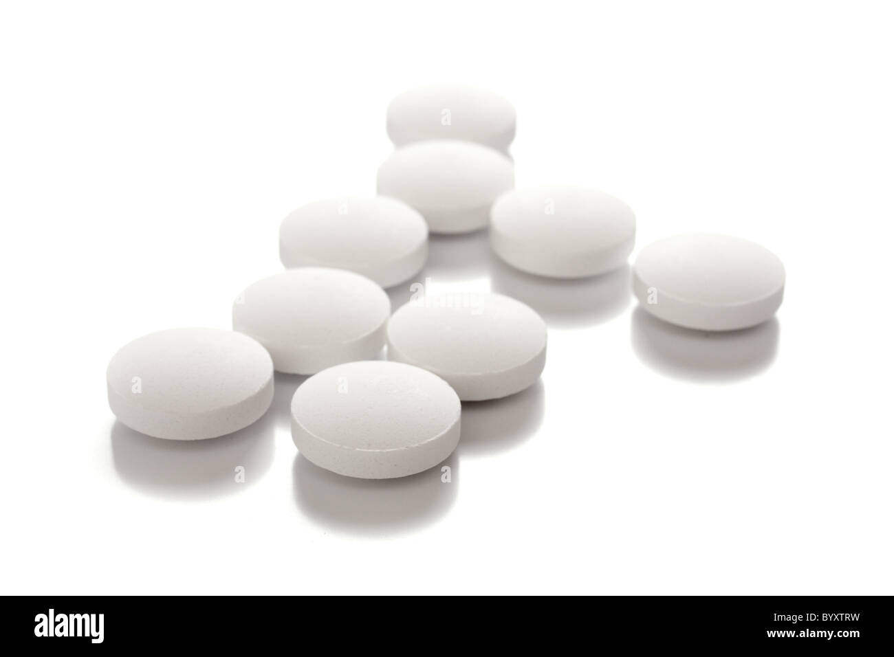 Medical tablets Cut Out Stock Images & Pictures - Alamy