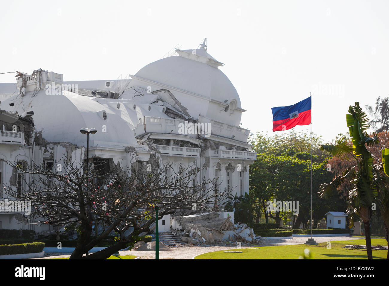 The Palace After Haiti Earthquake