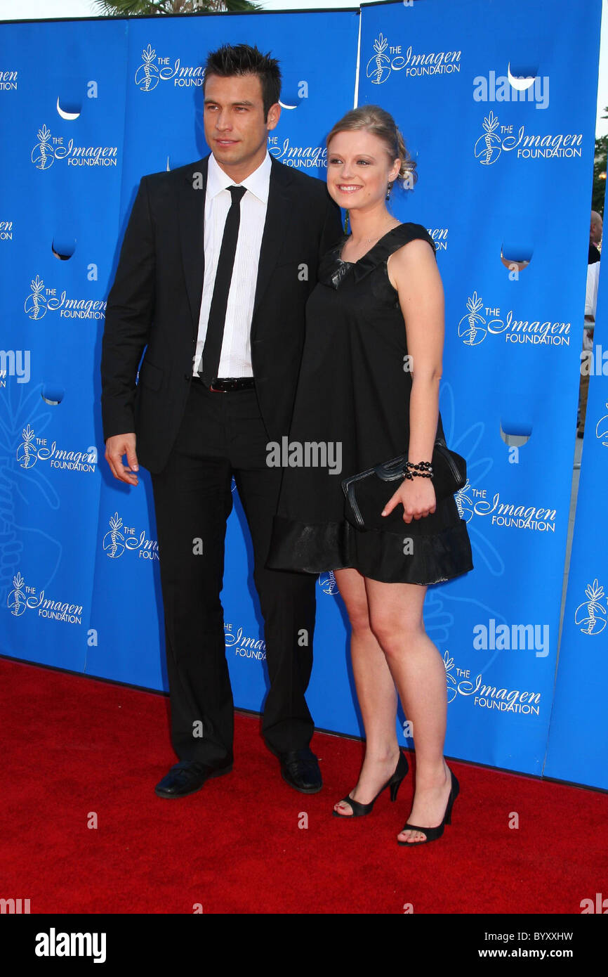 Alejandro Salamon and Anna Leyevska 22nd Annual Imagen Awards- Arrivals ...