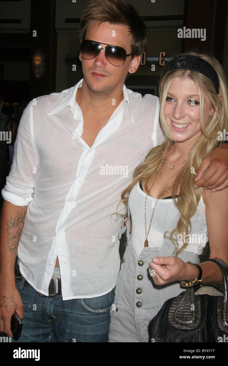 Sean Stewart (son of Rod Stewart) and Fiance Caleigh Peters (daughter ...