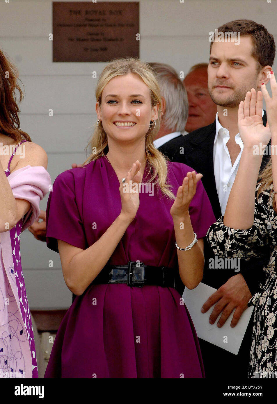 Diane Kruger and Joshua Jackson Cartier International Polo Guards Polo ...