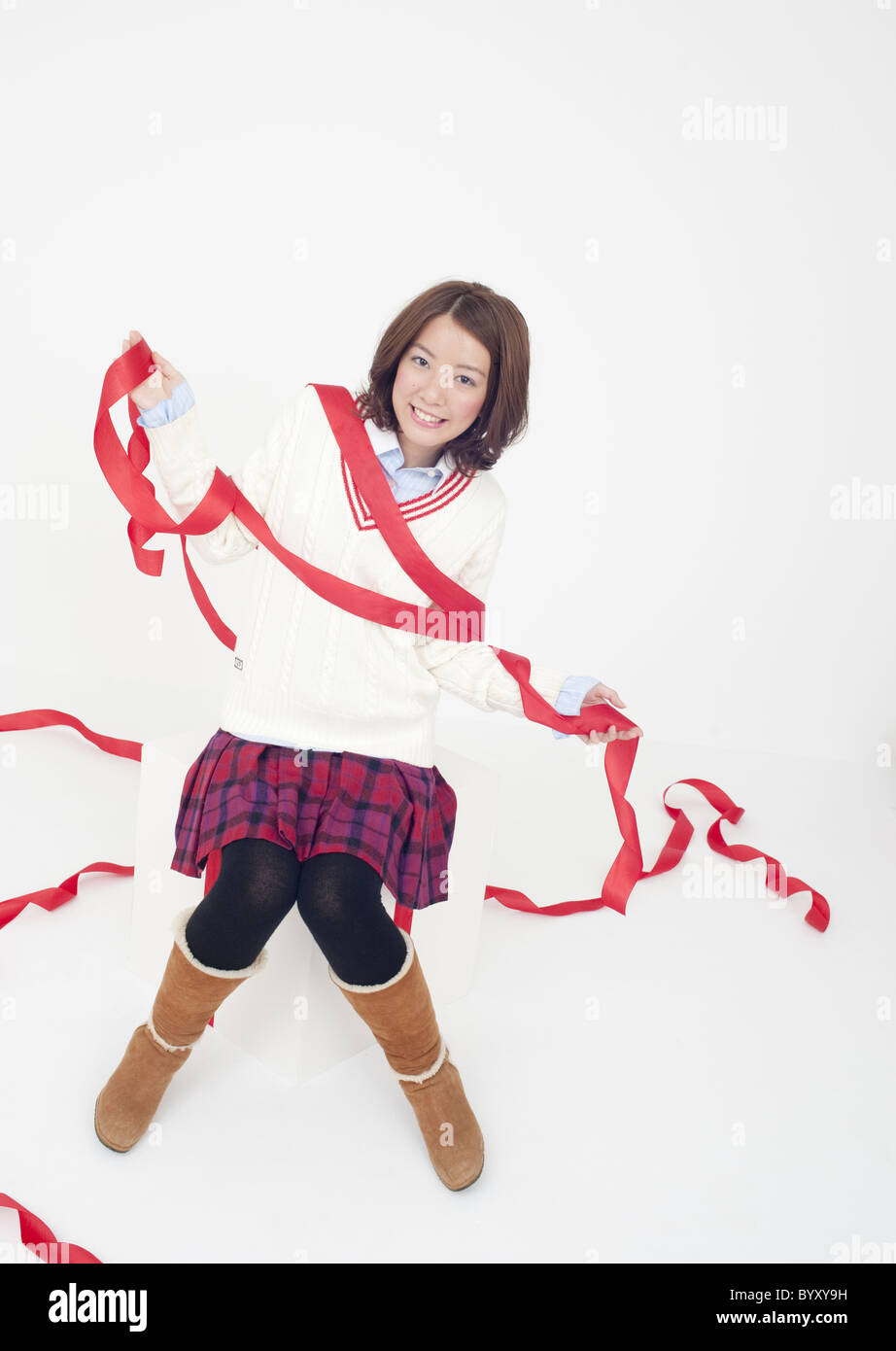 Woman whole body back view hi-res stock photography and images - Alamy